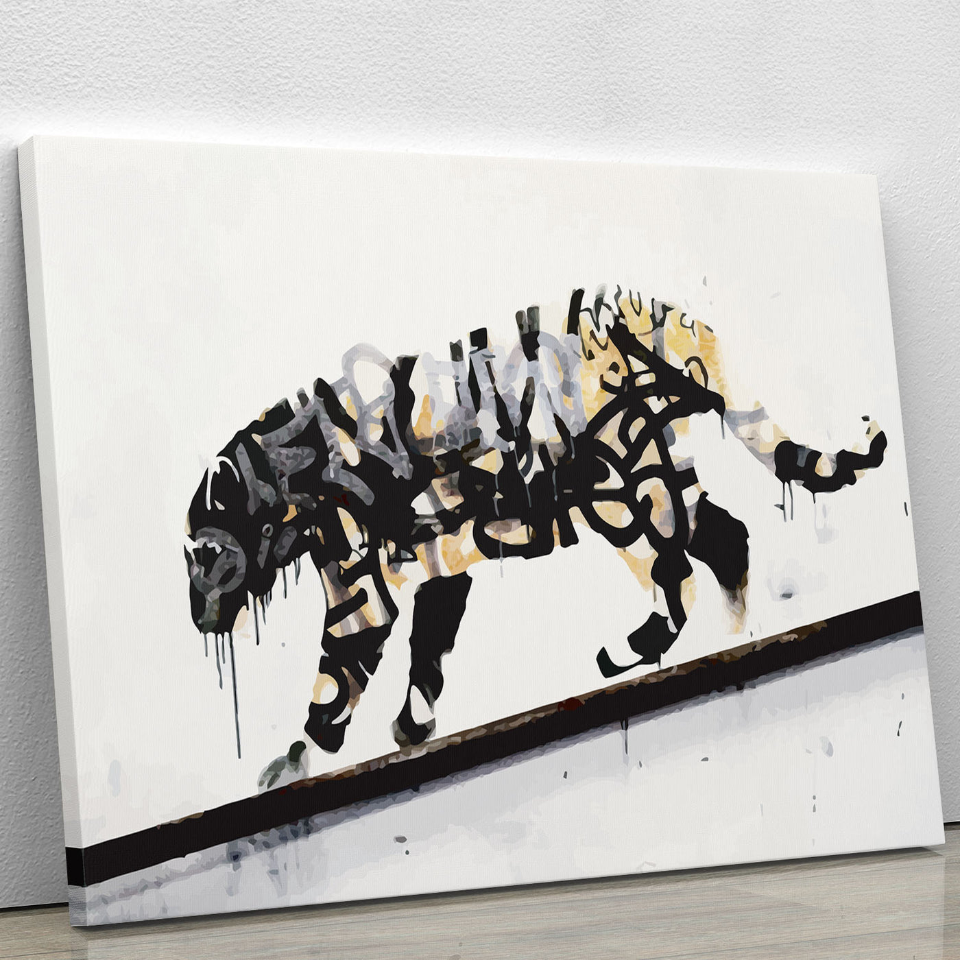Banksy Tiger Canvas Print or Poster | Canvas Art Rocks