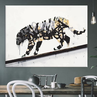 Banksy Tiger Canvas Print or Poster | Canvas Art Rocks