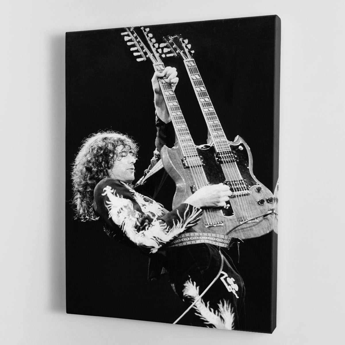 Jimmy Page of Led Zeppelin Canvas Print or Poster | Canvas Art Rocks