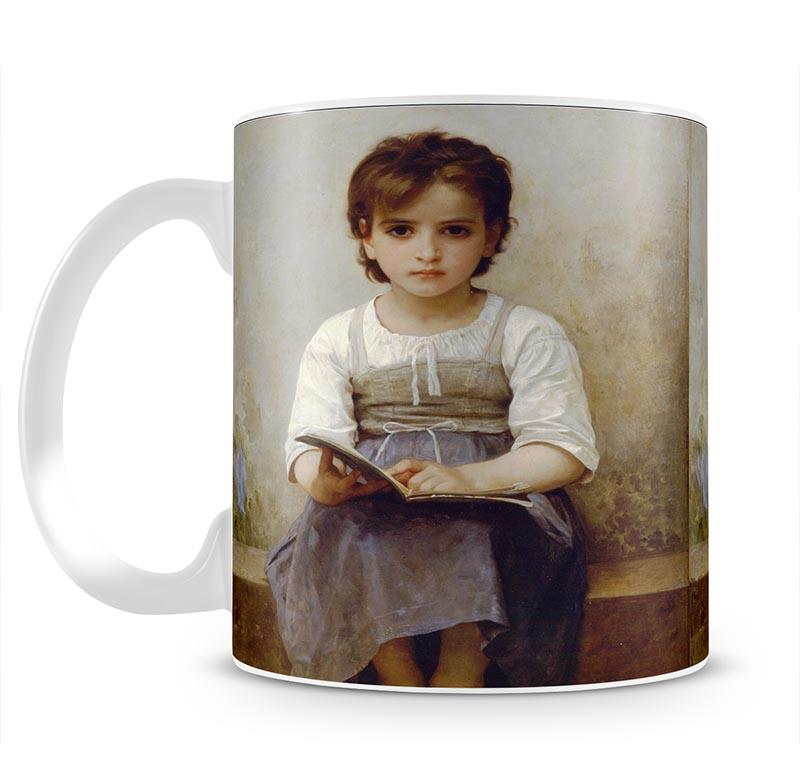 The Difficult Lesson By Bouguereau Mug | Canvas Art Rocks