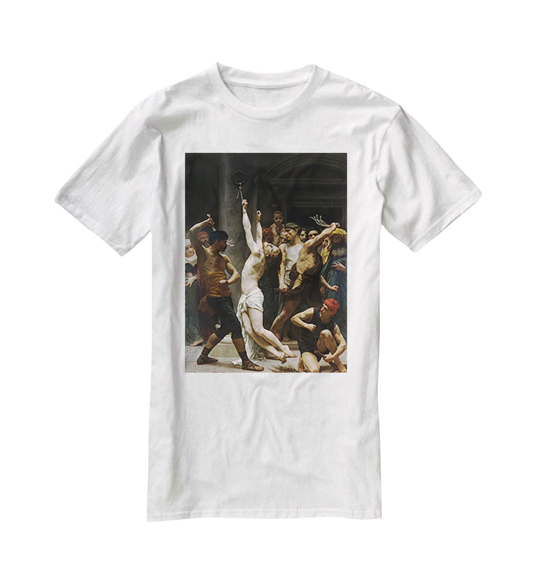 The Flagellation of Our Lord Jesus Christ By Bouguereau T-Shirt ...